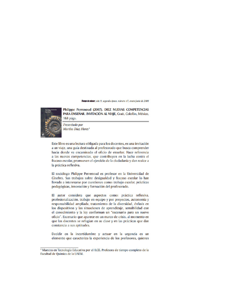 10 Competen Phillipe Perrenound | PDF