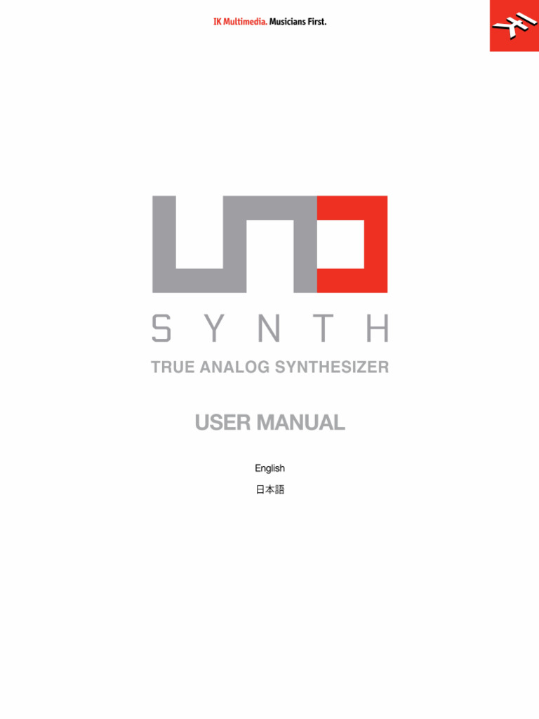 UNO Synth Manual | PDF