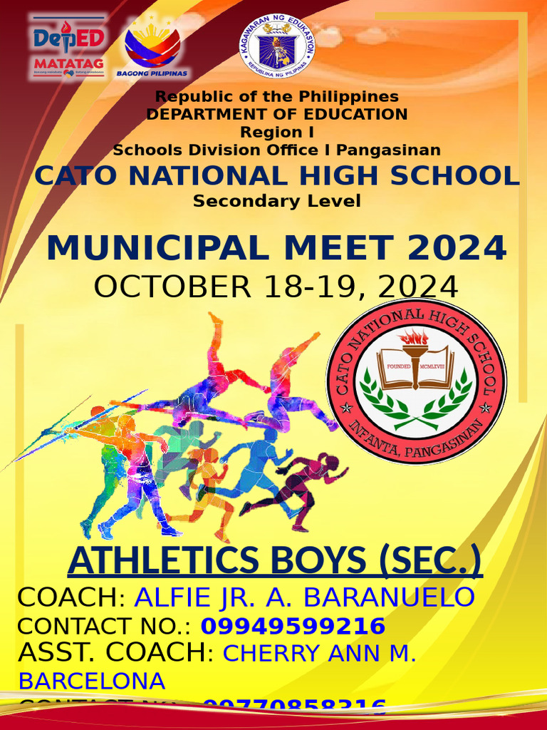 Cover Municipal Meet | PDF | Sports & Recreation