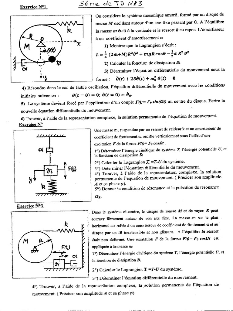 TD3+Solution Ondes Et Vibration | PDF