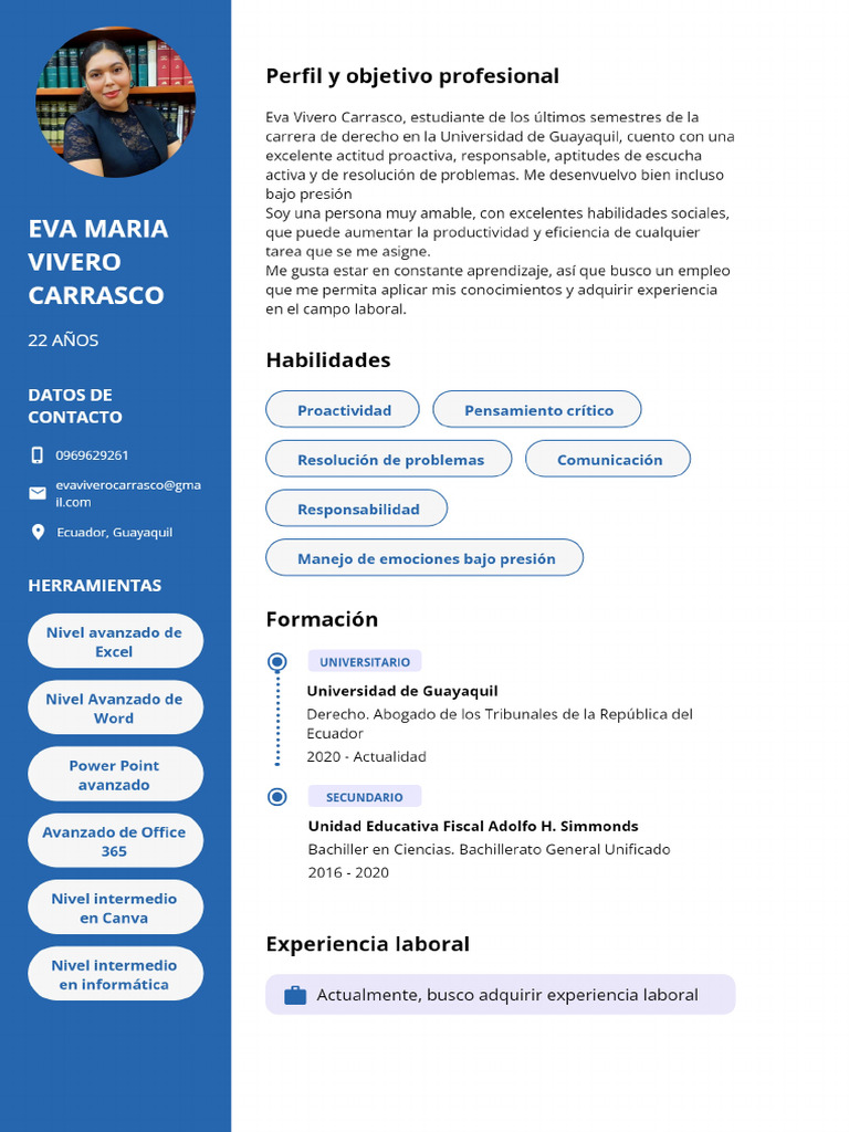 Cv Eva Vivero | PDF