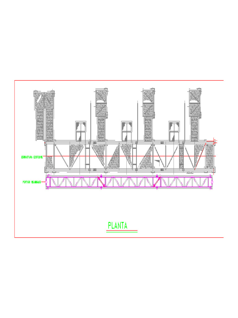 Planta Portico y Existente | PDF