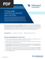 Brochure DexGuard | PDF | Android (Operating System) | Encryption