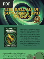 The Ballad of Songbirds and Snakes | PDF | The Hunger Games