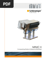 Schunk Ultrasonic Welding Systems Minic-III: Sonosystems ® | PDF
