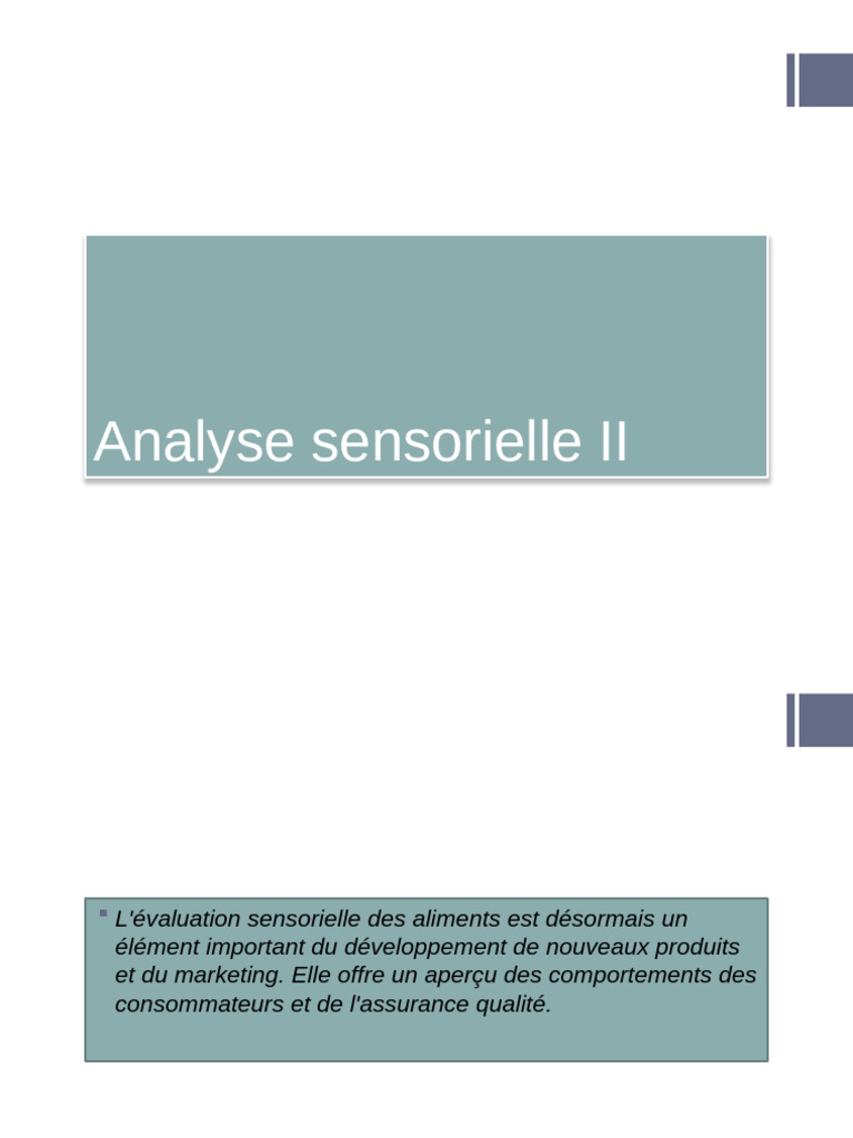 Analyse Sensorielle | PDF | Dégustation de vins