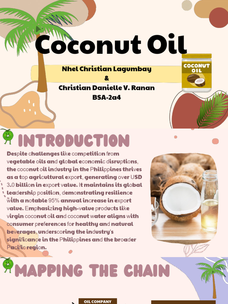 Commodity-Chain - Lagumbay & Ranan-Coconut-Oil | PDF | Market (Economics) | Coconut