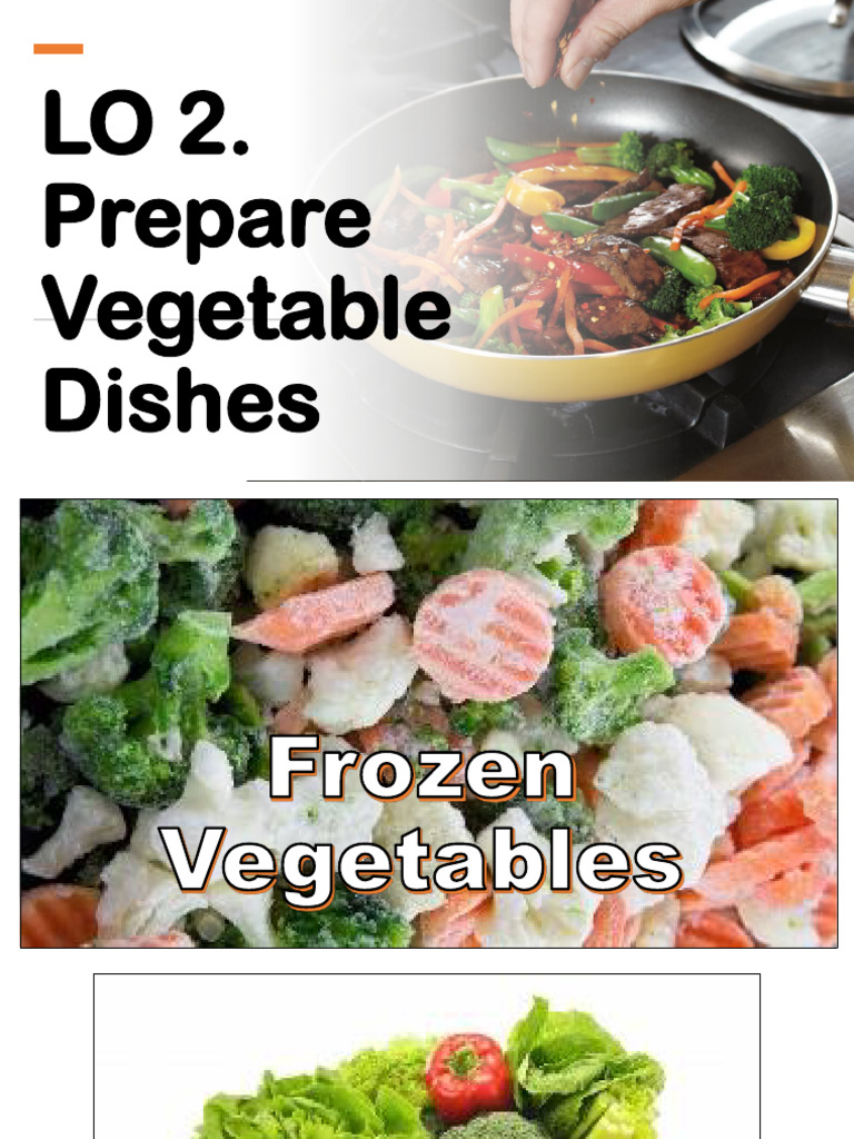 TLE Quarter 2 LO2 Market Forms Vegetables Notes | PDF | Cooking ...