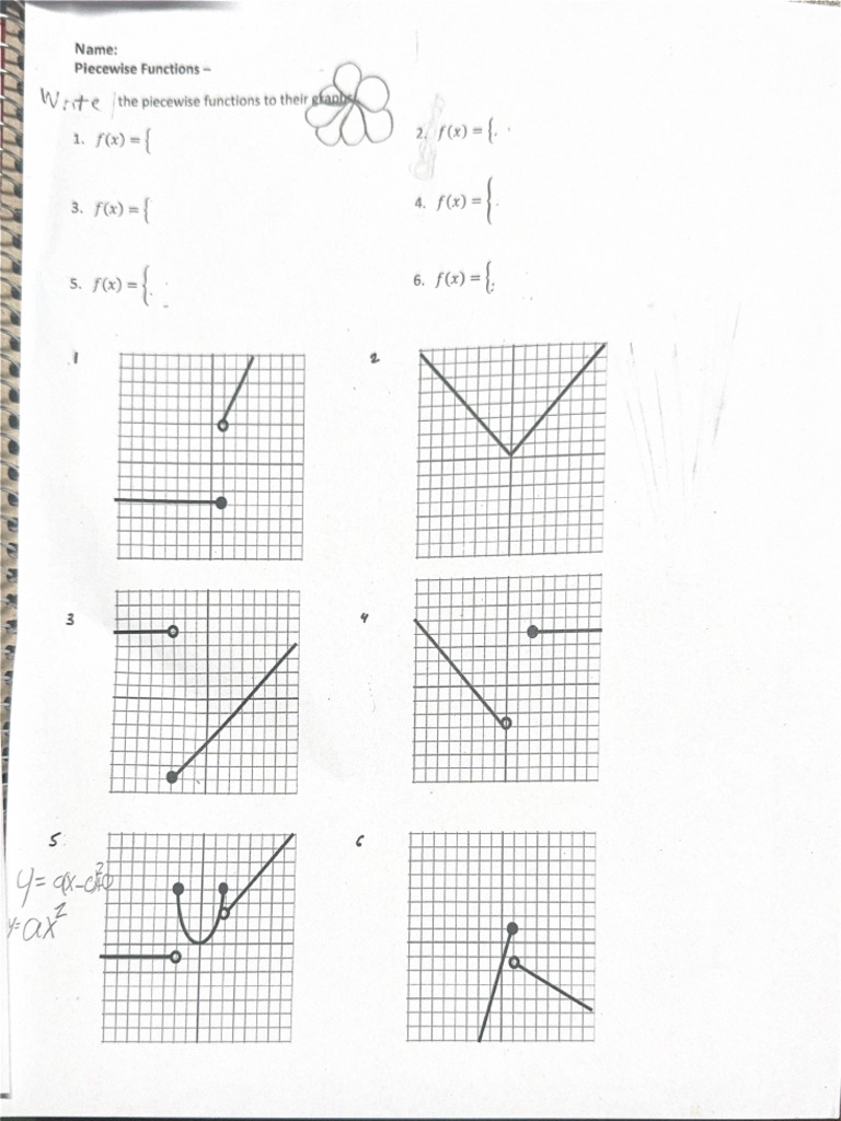 Piecewise Functions | PDF