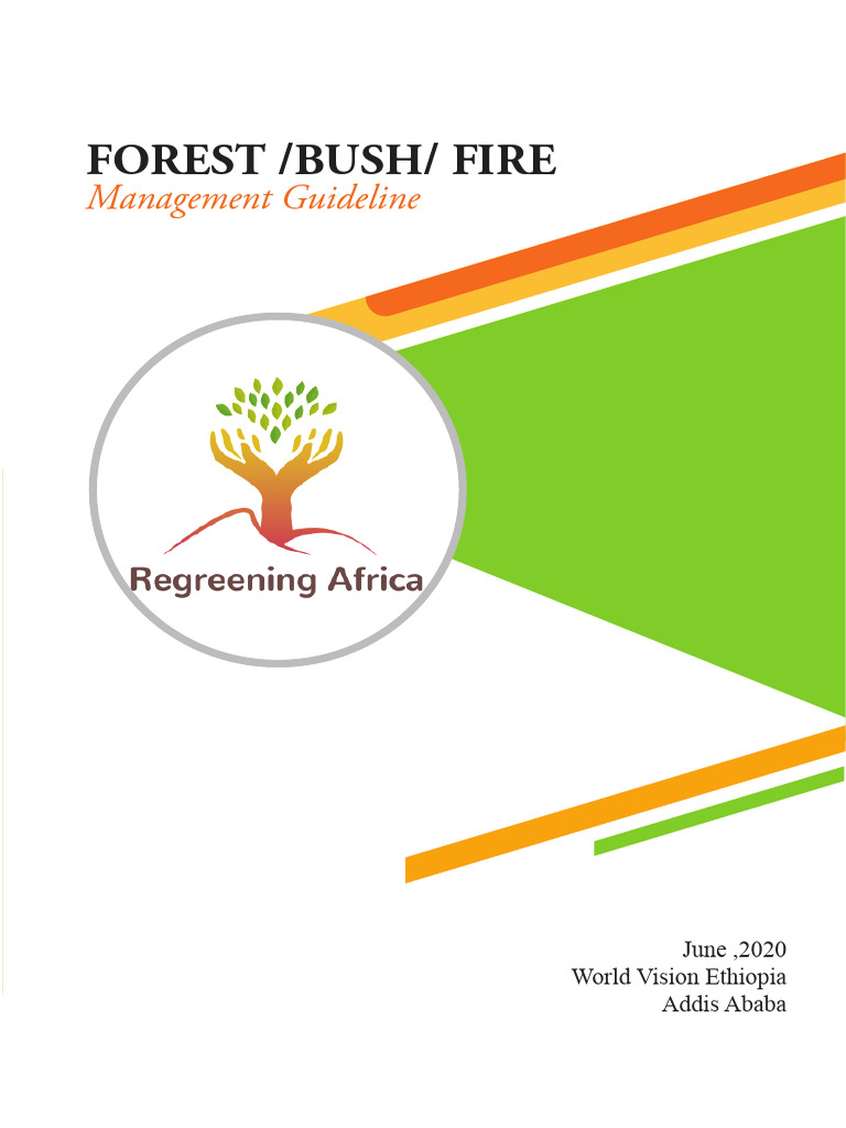 Forest Fire Management Guidelines Ethiopia | PDF | Wildfire | Fires