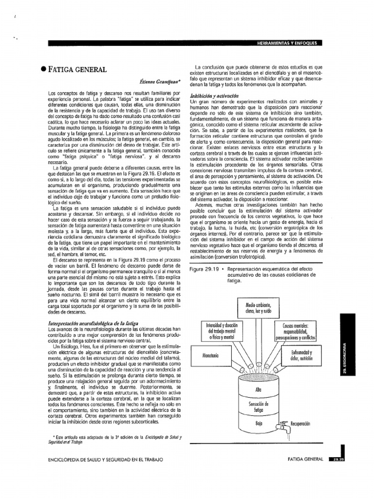 U1 06 Grandjean FatigaGeneral | PDF