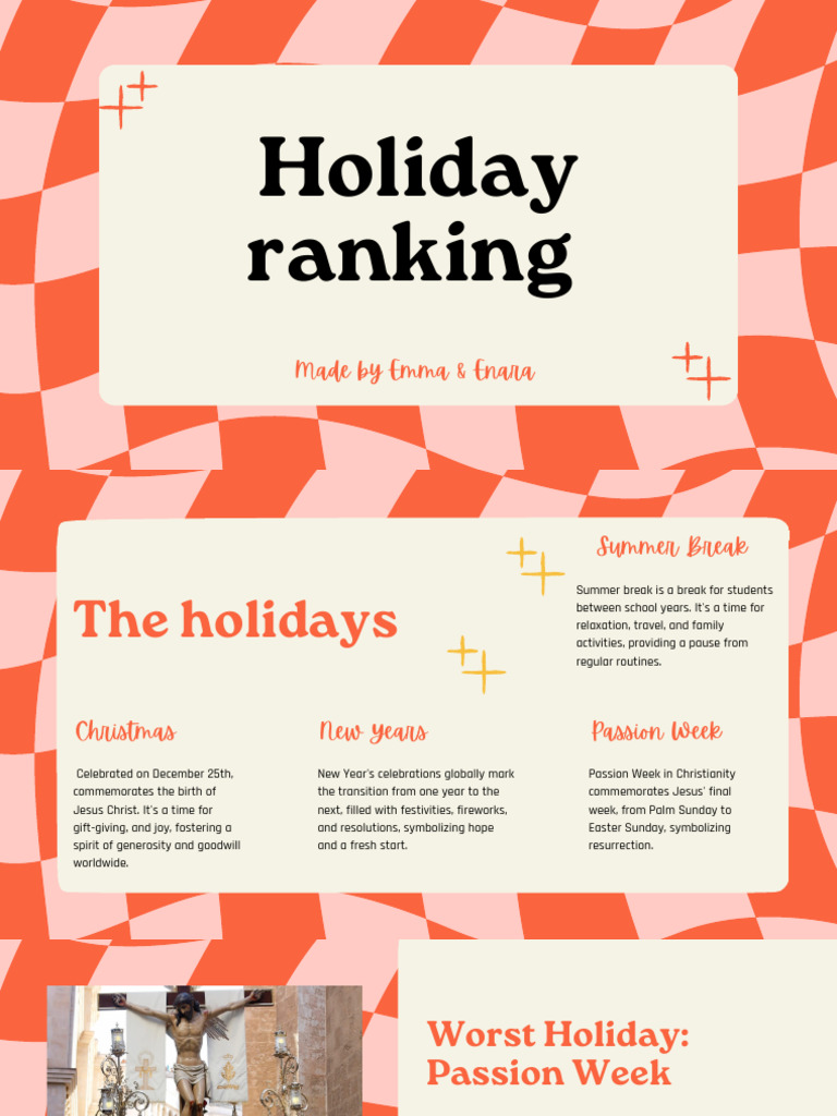 Holiday Ranking | PDF