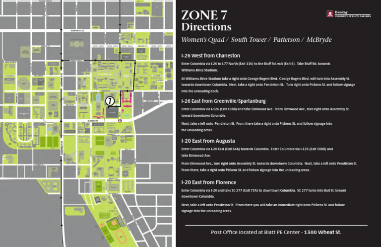 Zone 7 - Directions With Map 2023 | PDF | Travel