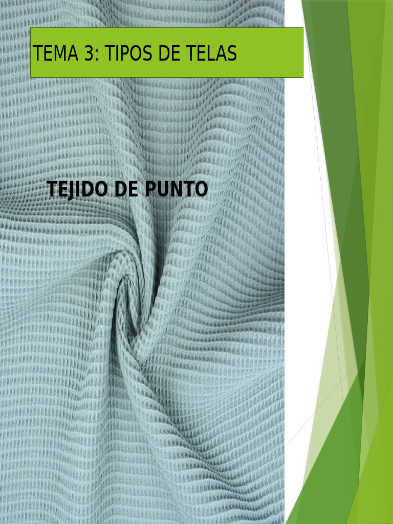 Tipos de Telas | PDF