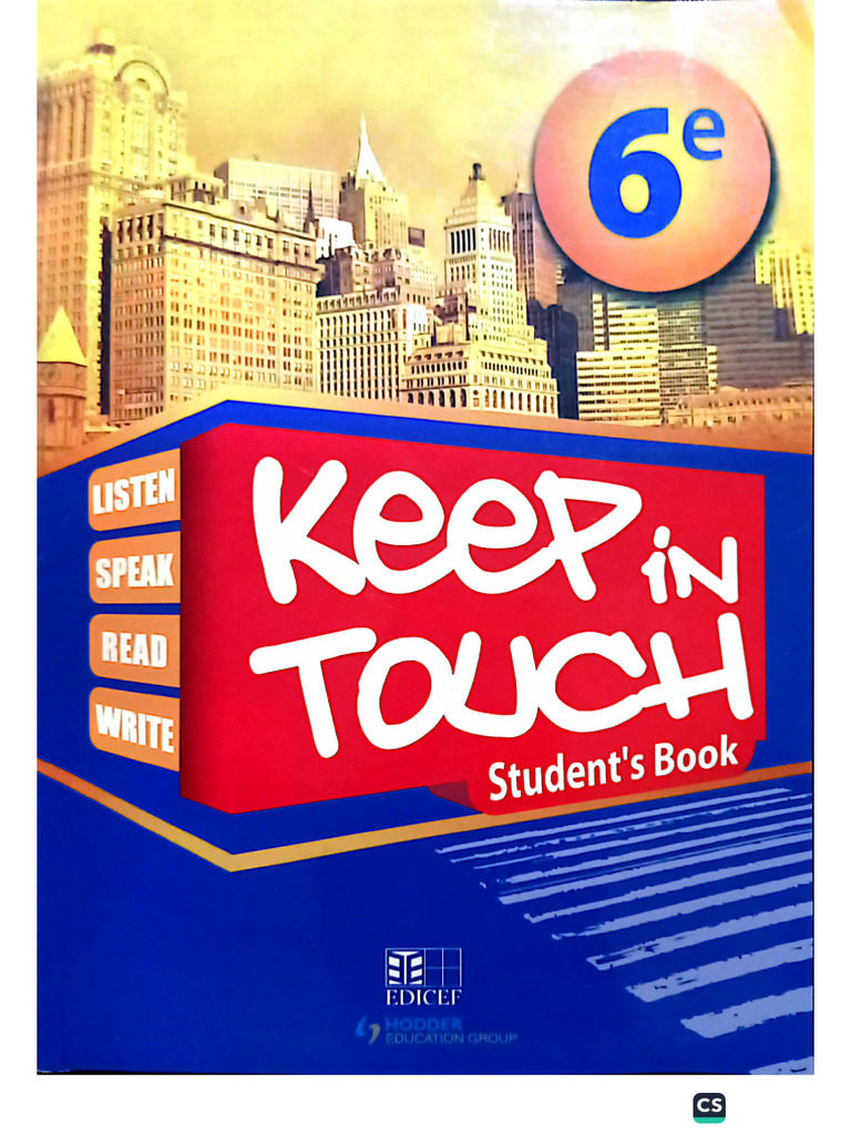 6e Keep in Touch Student's Book-1 | PDF