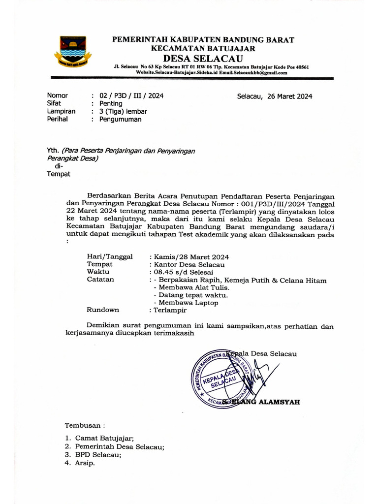 P3D Penjaringan | PDF