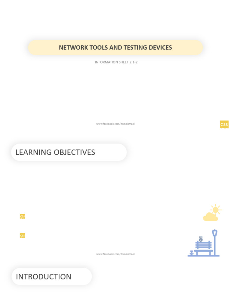 Network Devices And Testing Tools Guide Pdf Computer Network
