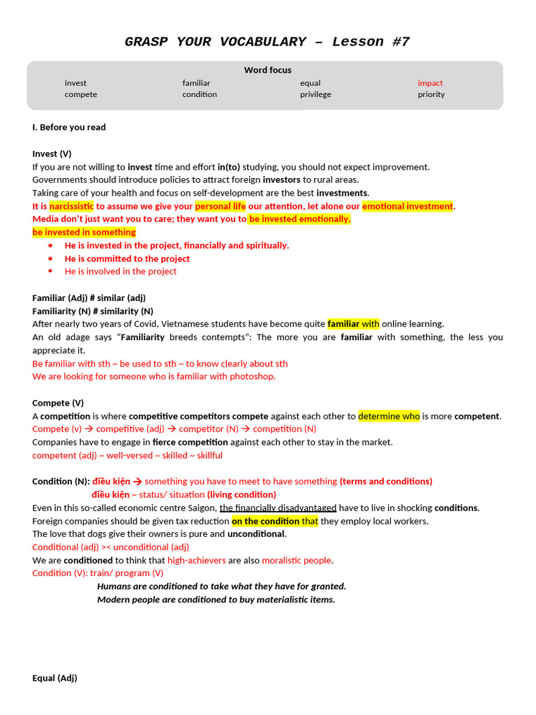 NLTA Lesson 7 Noted | PDF