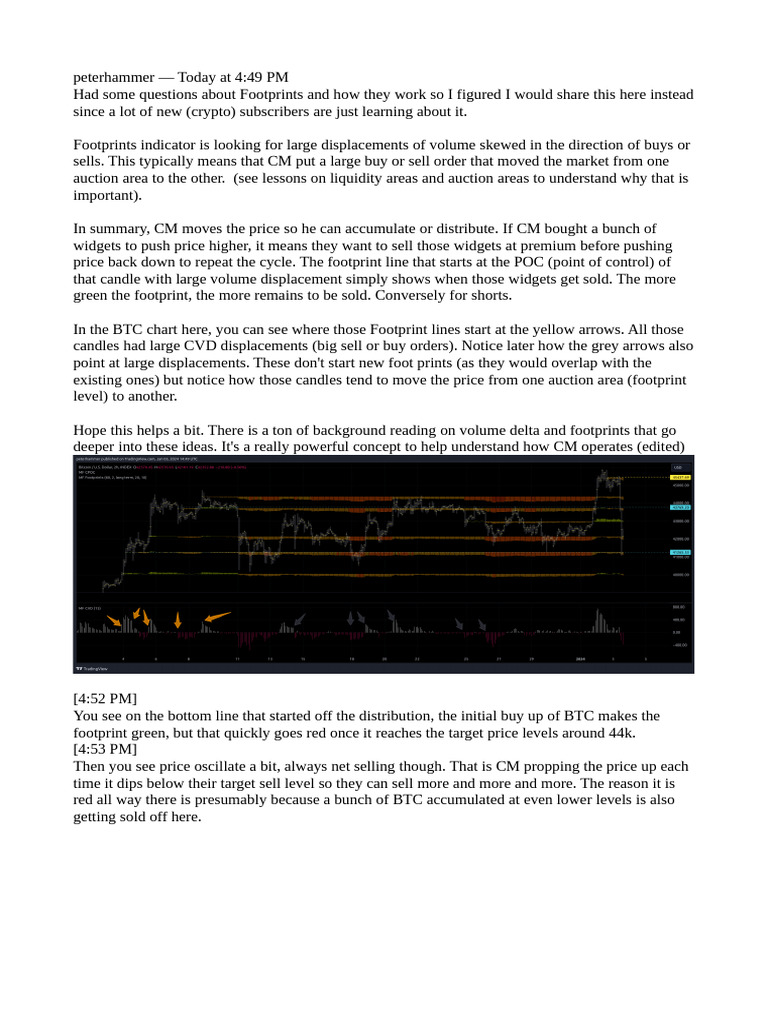 footprints explained | PDF