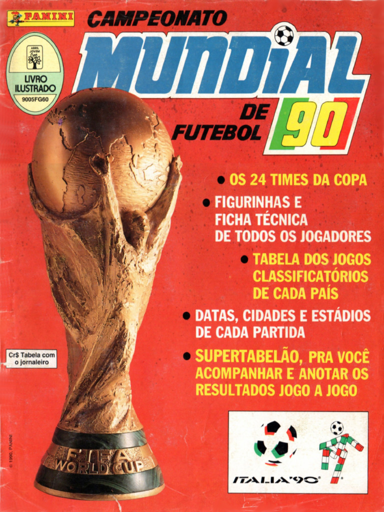 Campeonato Mundial de Futebol 1990 (Abril, Panini) | PDF