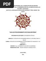 Paracentesis: Procedimiento y Pasos | PDF
