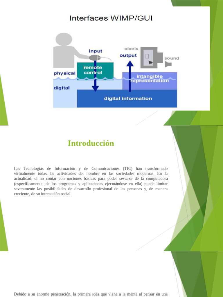 Importancia de la Interfaz WIMP | PDF