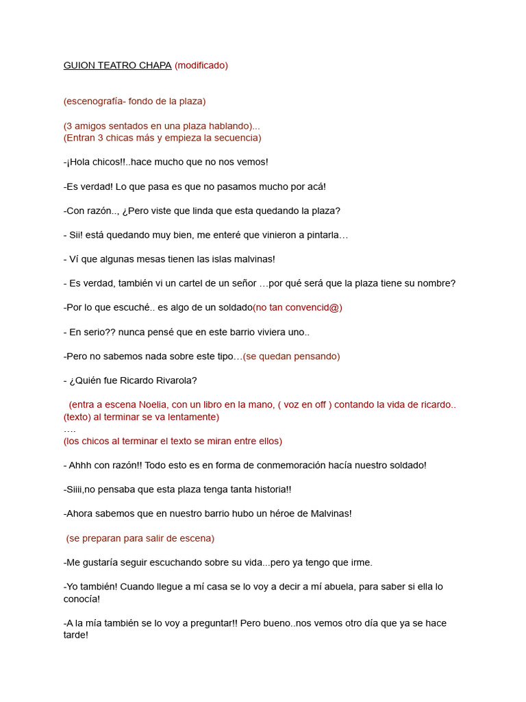 Historia de Vida R.R Malvinas - Archivo - 958 | PDF