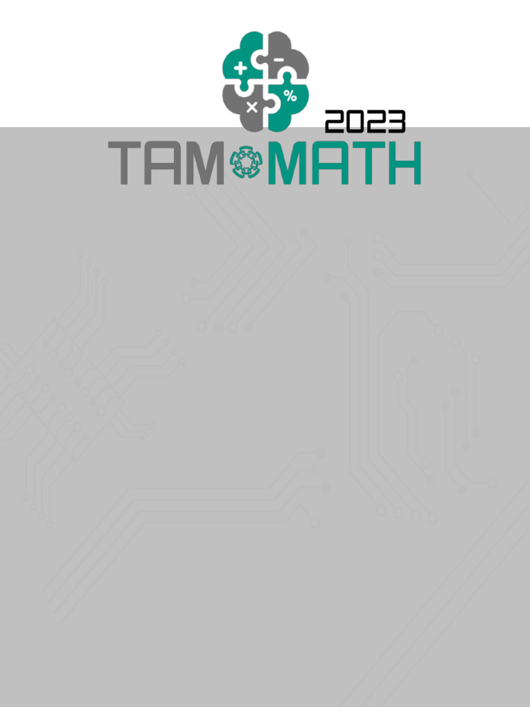Temario Tam Math 2023 | PDF | Integral | Derivado