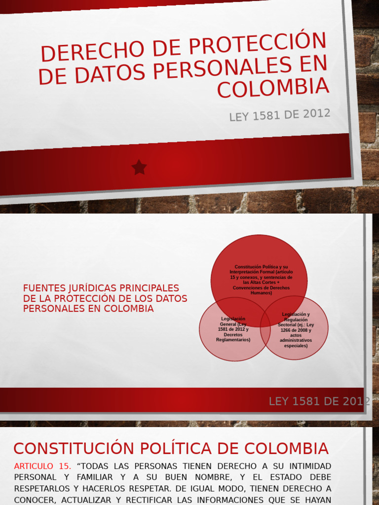 Protección de Datos en Colombia | PDF | Justicia | Crimen y violencia