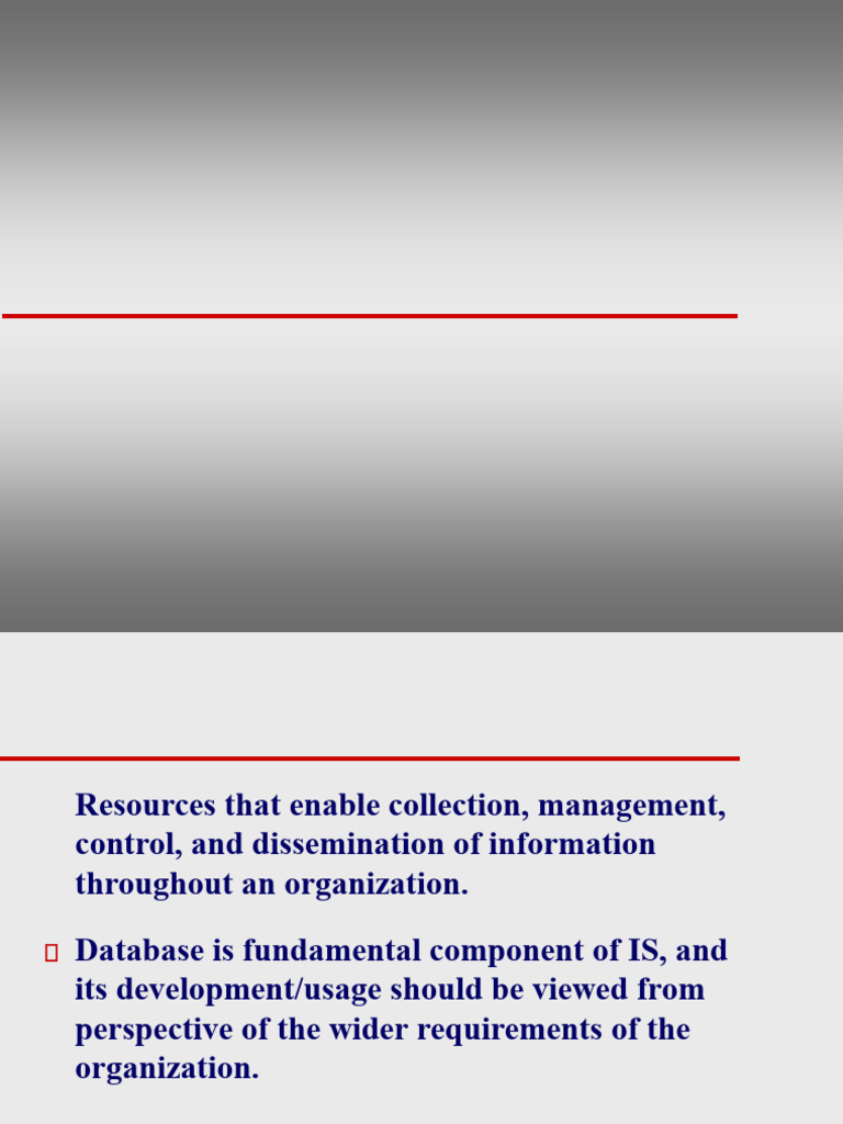 Lecture 1 | PDF | Conceptual Model | Databases