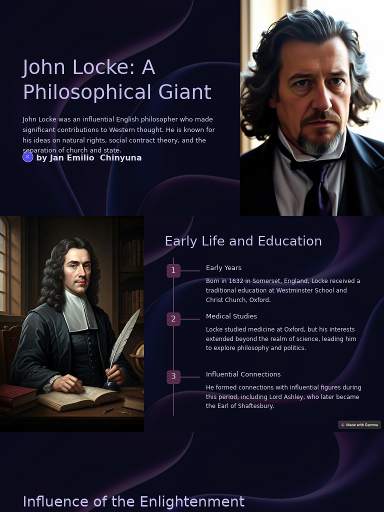 John Locke A Philosophical Giant | PDF | John Locke | Liberty