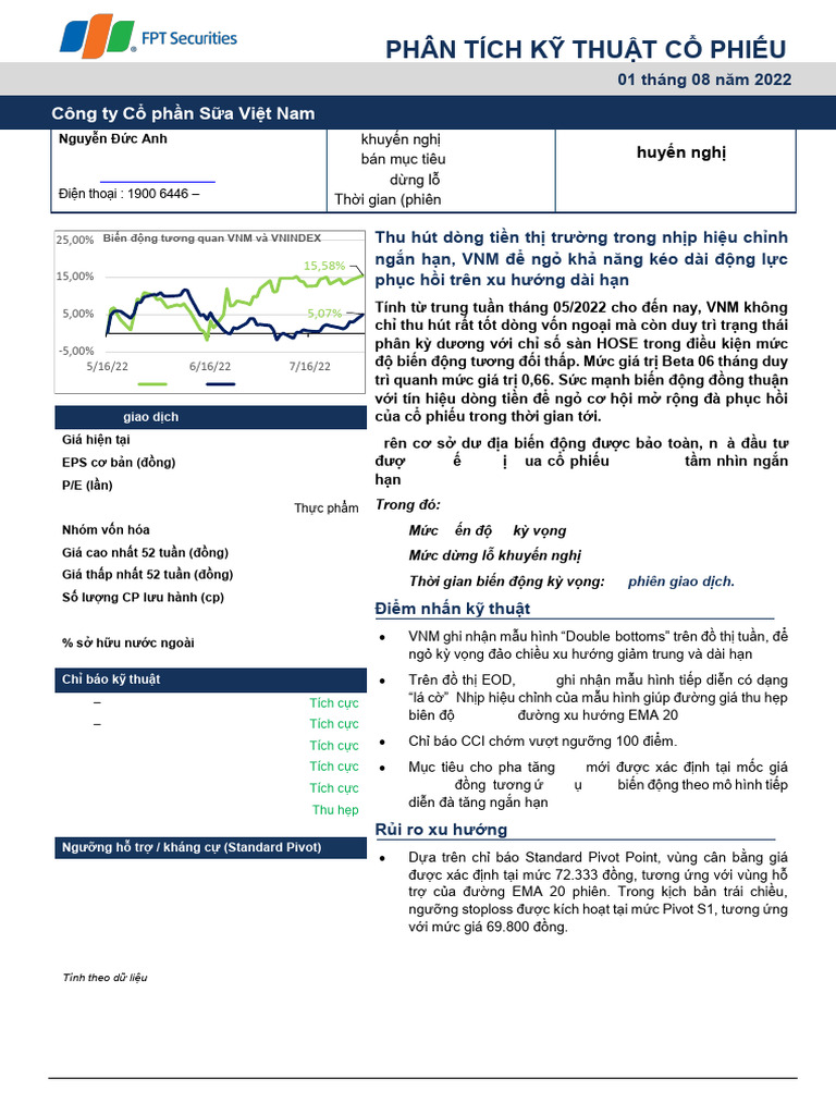 PTKT - VNM - AnhND - 01082022 60c7955d | PDF