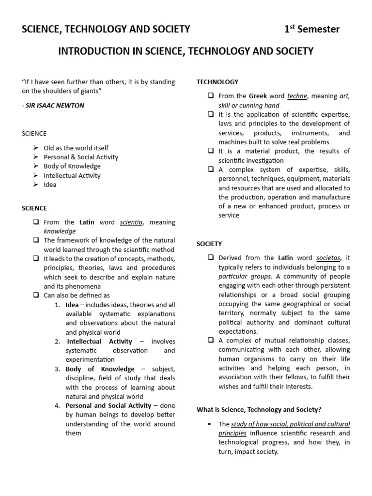Sts Reviewer 2 | PDF | Food Security | Science