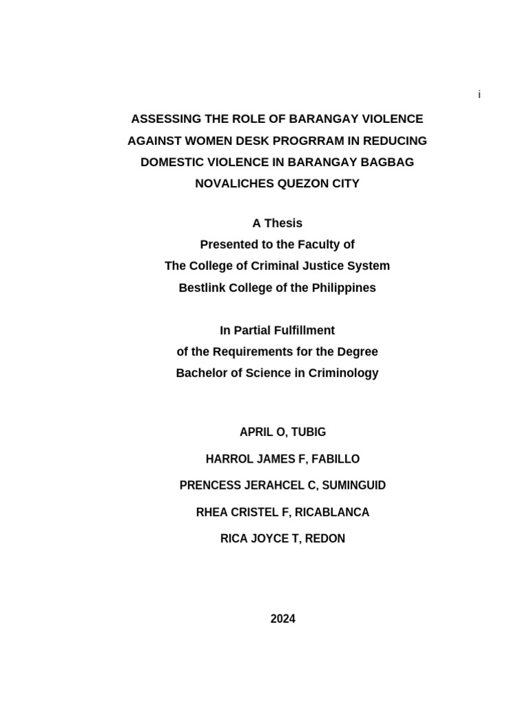 Preliminaries With Chapter 1 an 2 | PDF | Thesis | Demography