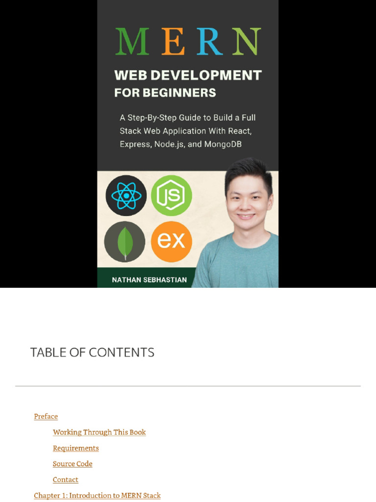 Nathan Sebhastian - MERN Stack Web Development for Beginners_ a Step-By-Step Guide to Build a ...