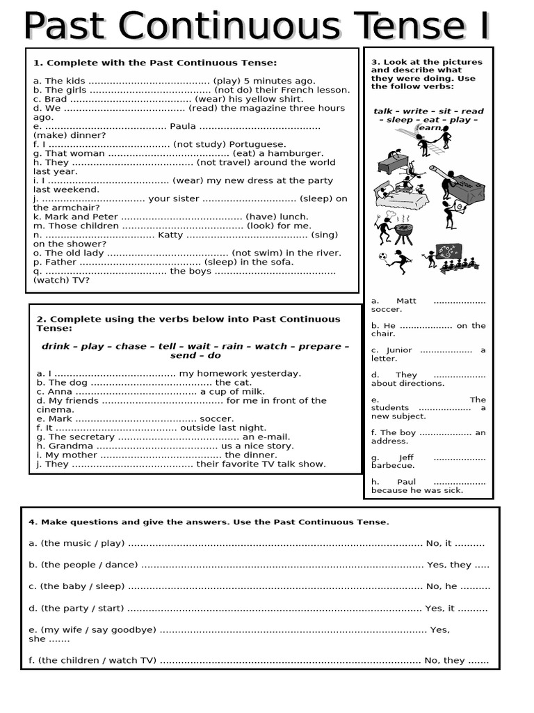 Past Cont ACT24 | PDF | Language Arts & Discipline | Foreign Language ...