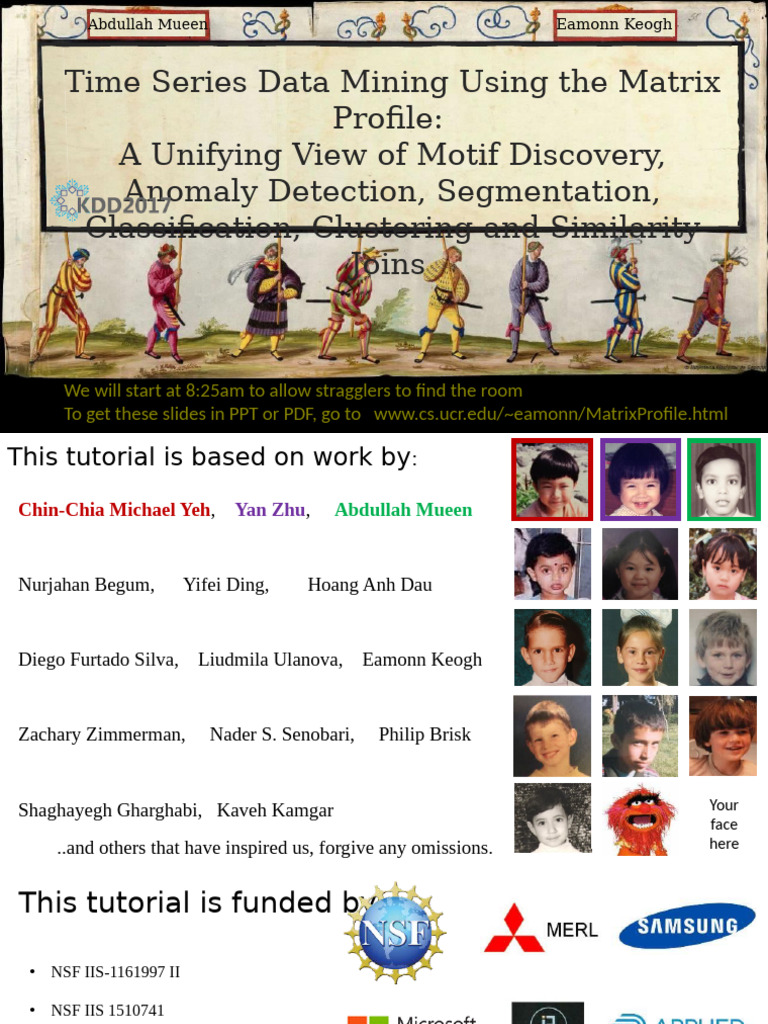 Matrix_Profile_Tutorial_Part1 | PDF | Matrix (Mathematics) | Earthquakes