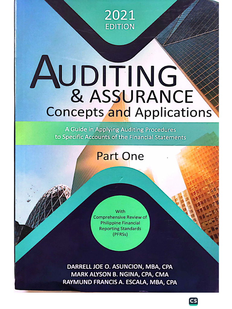 Asuncion - Applied Auditing (2021) | PDF