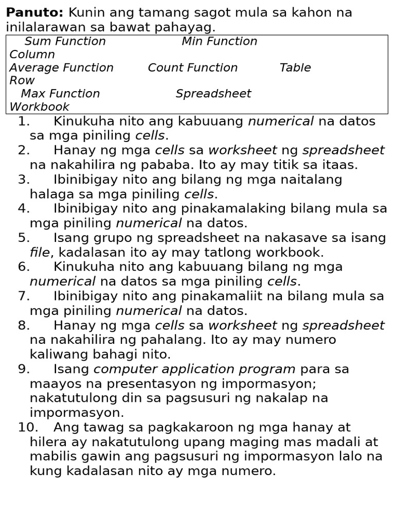 Ict 5 | PDF