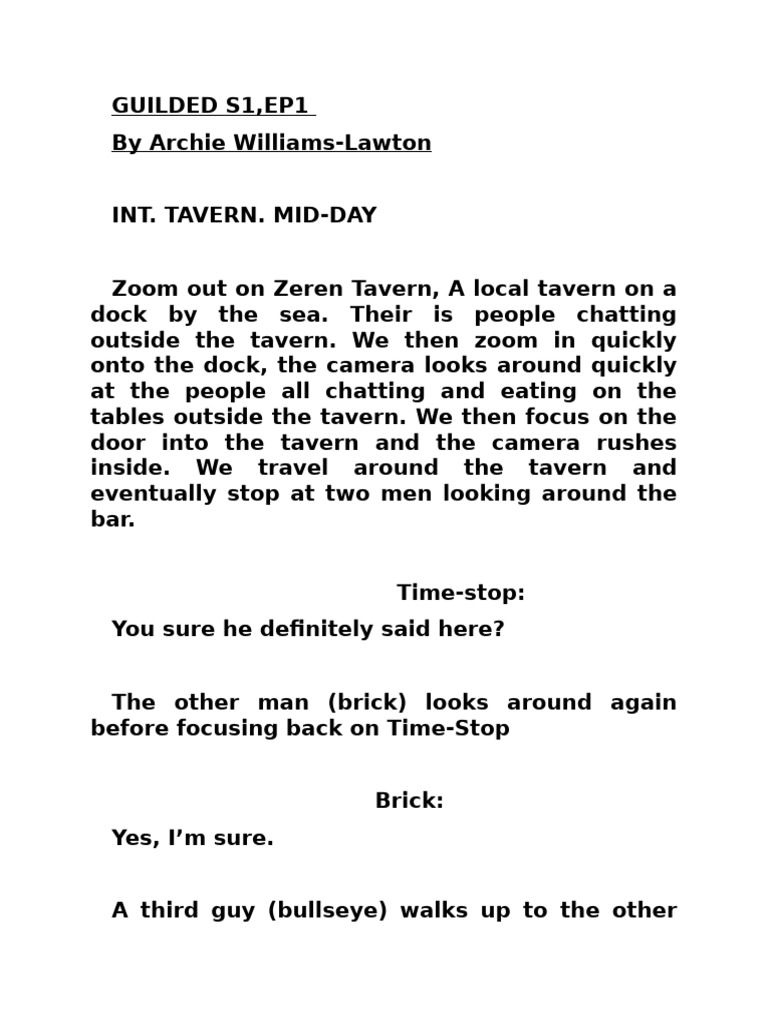 Guilded S1, EP1 | PDF