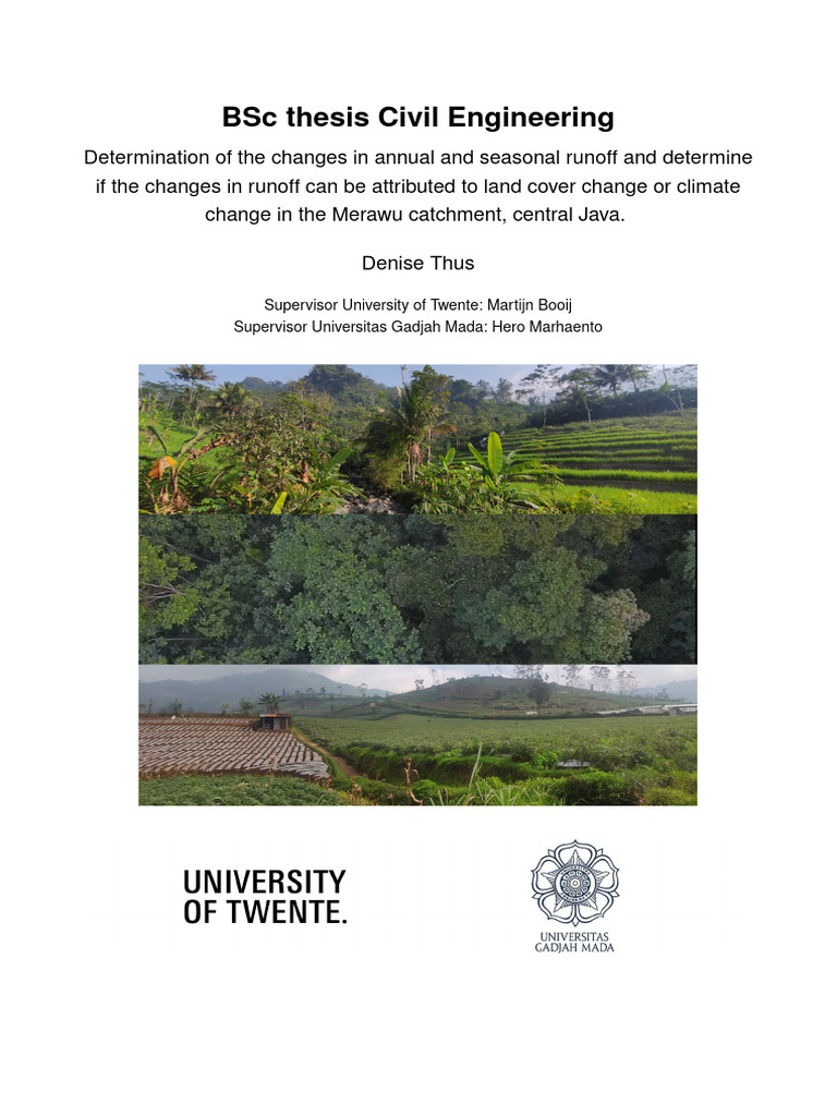 Thus Denise Geotechnical | PDF | Satellite Imagery | Deforestation