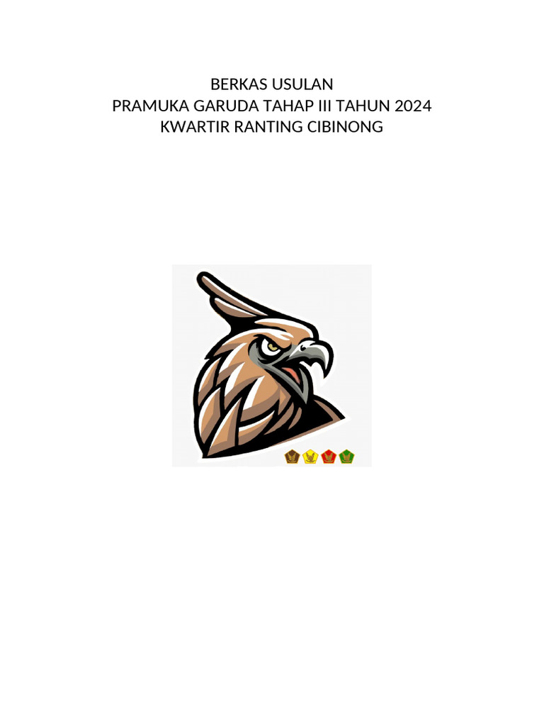 Cover Berkas Usulan | PDF