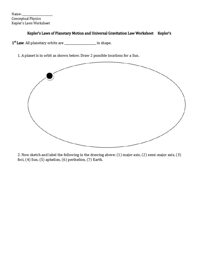 Keplers Laws CPhys | PDF | Science & Mathematics | Young Adult