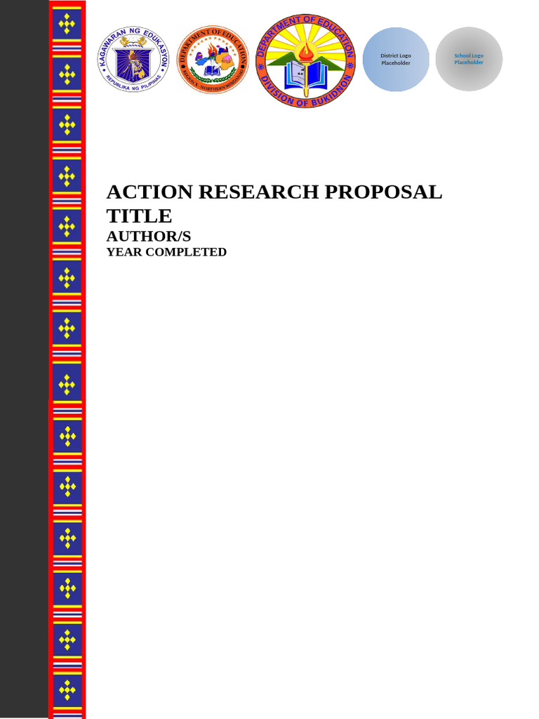 Action Research Proposal Guide | PDF | Data | Survey Methodology