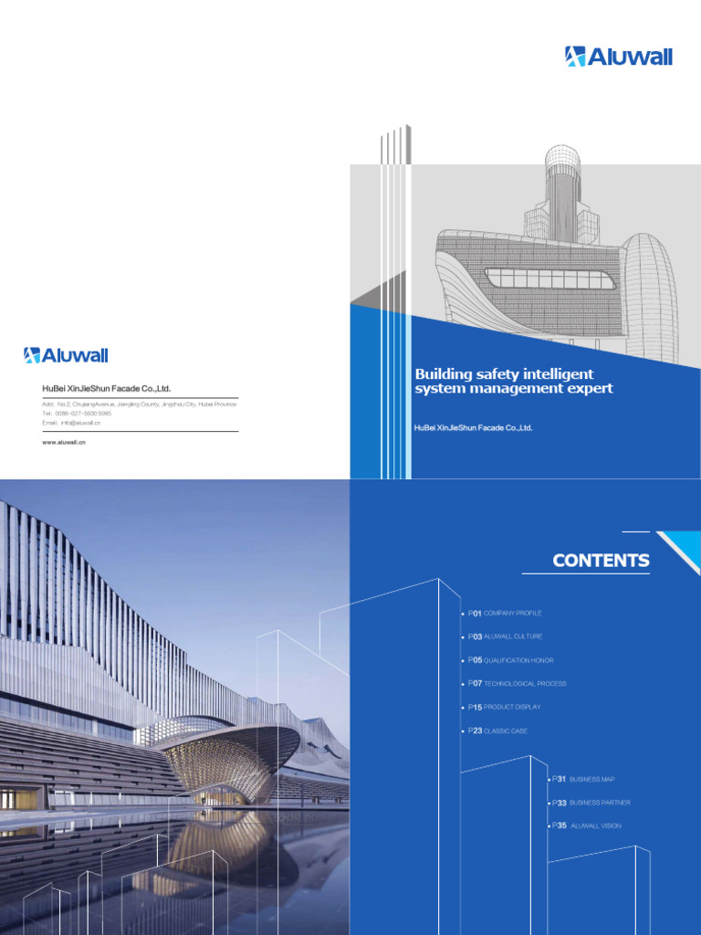 Aluwall Catalogues | PDF | Building Materials | Building Engineering
