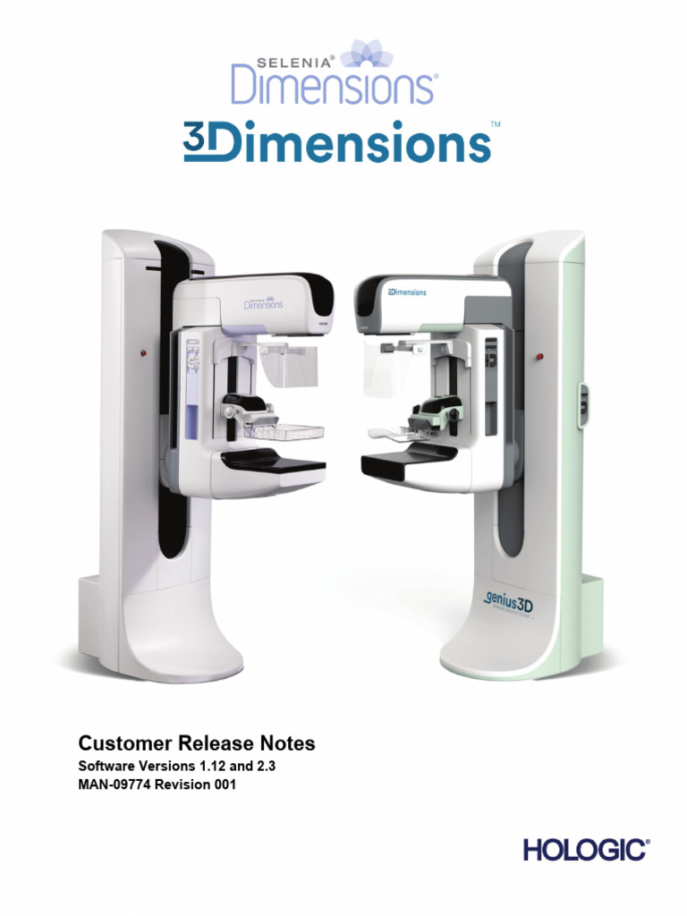 3Dimensions-Selenia Dimensions Systems v1.12 and v2.3 Customer Release ...