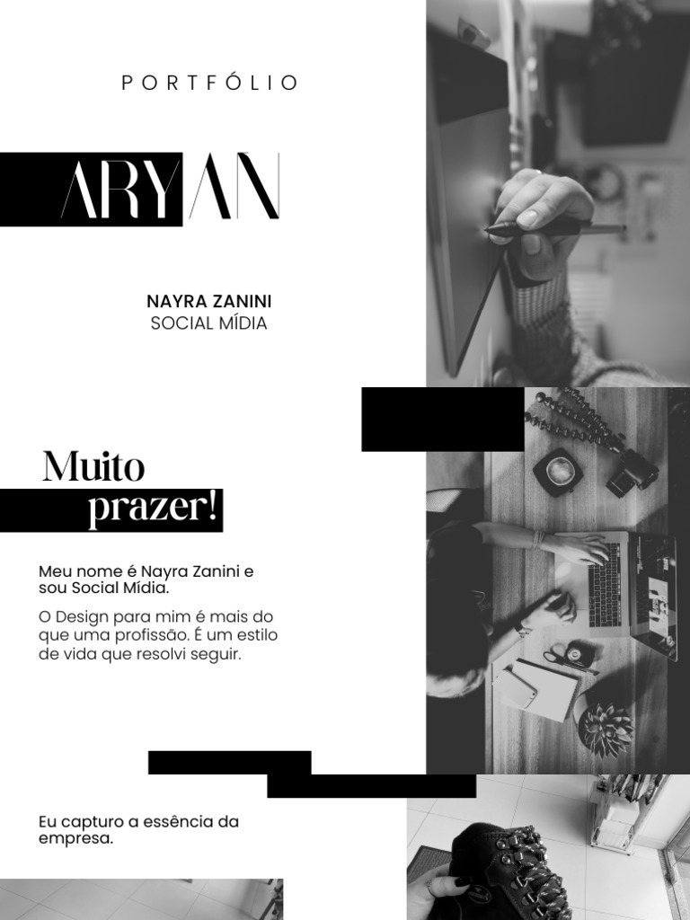 Portfólio Aryan Design | PDF | Carreira e Crescimento | Negócios
