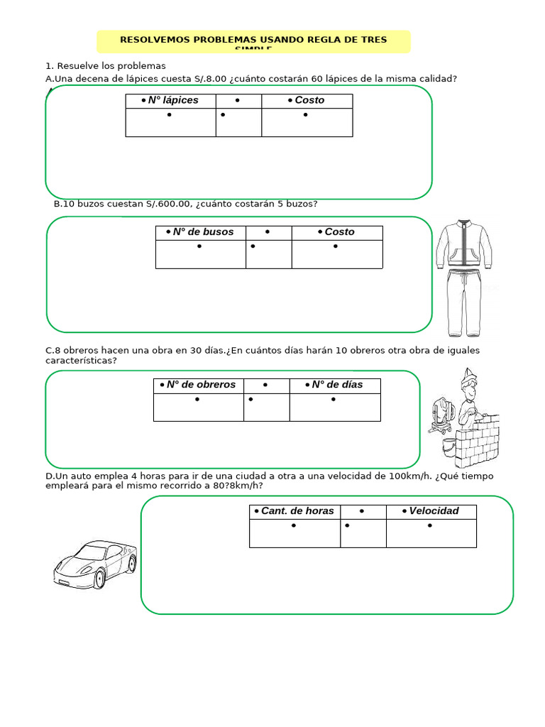 FICHA MAT,28 DE OCTUBRE | PDF