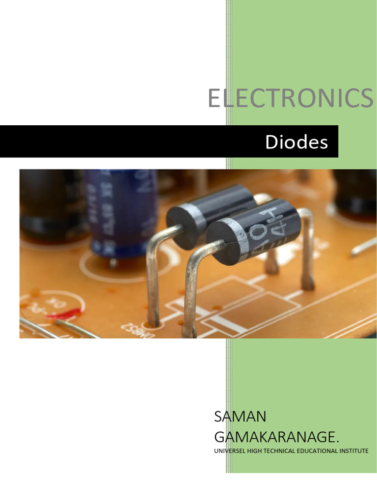 Diodes | PDF