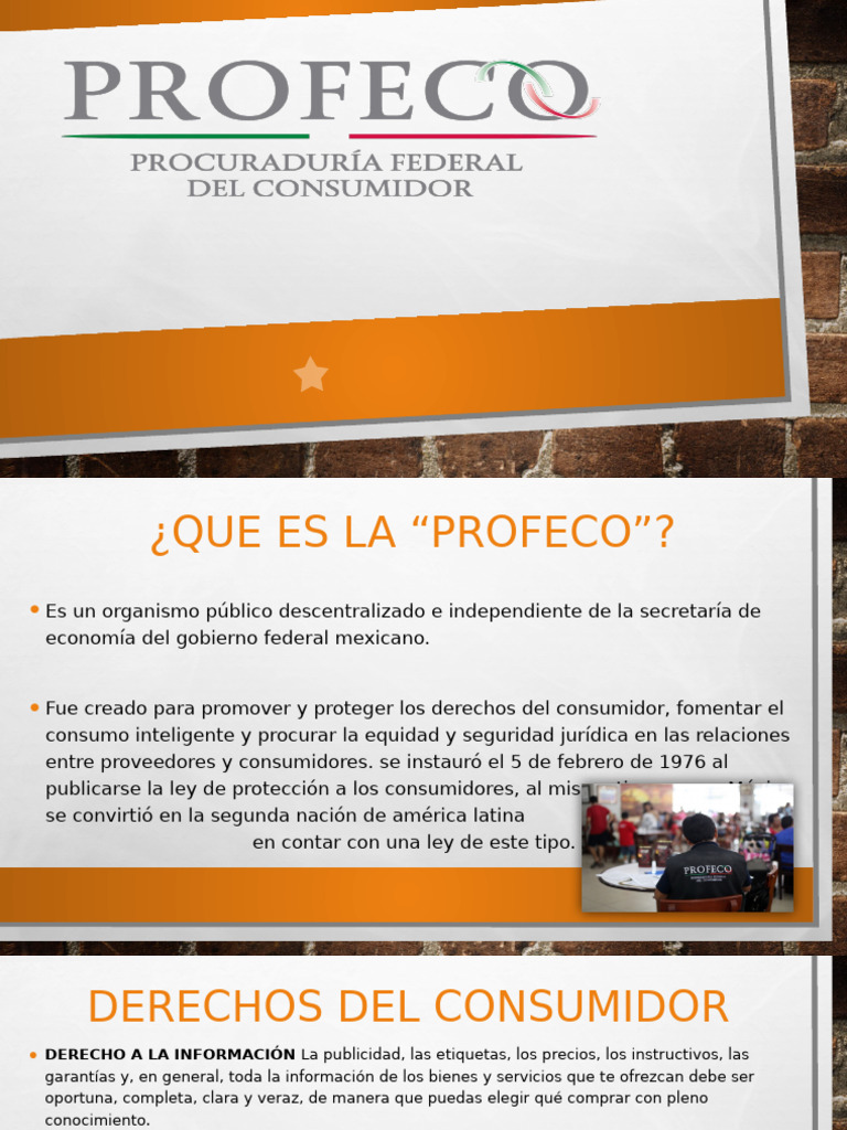 Qué es la PROFECO y sus funciones | PDF | Los consumidores | Justicia